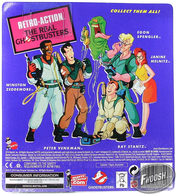 First Look – Retro-Action Ghostbusters Peter Venkman