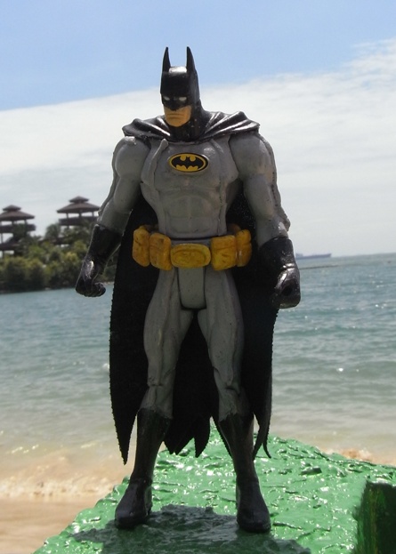 Batman custom on the beach