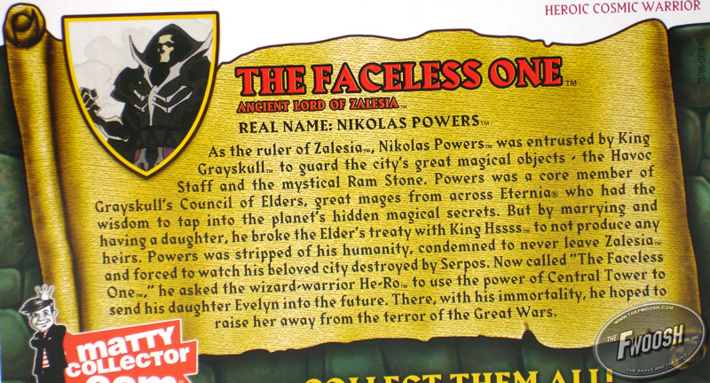 First Look – Masters of the Universe Classics The Faceless One