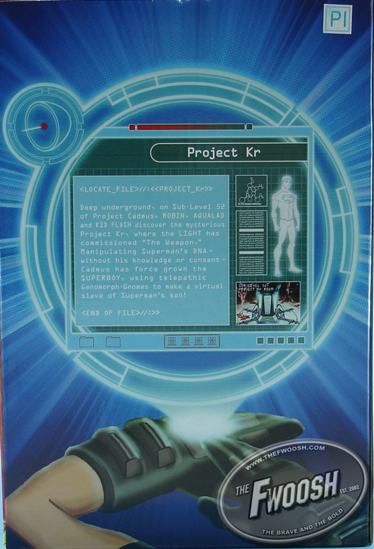 First Look – Young Justice Superboy in Cloning Chamber