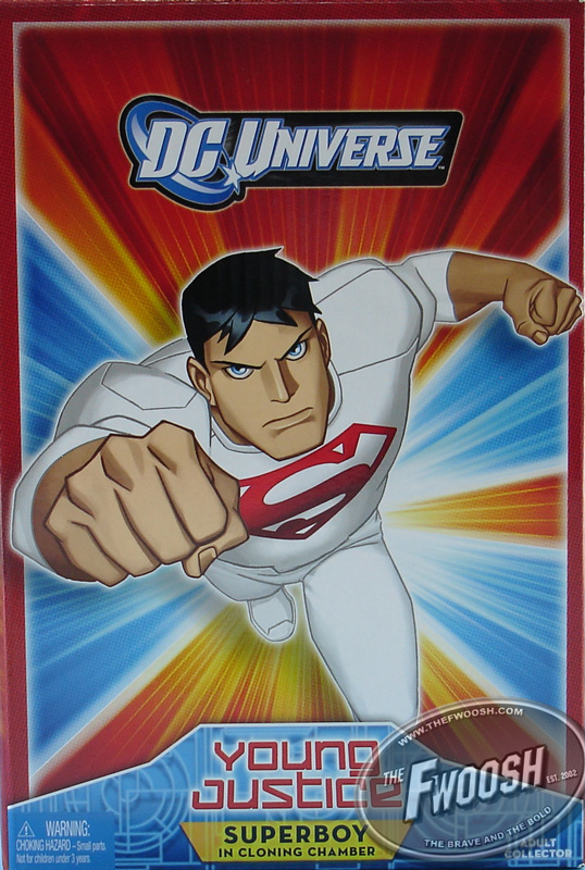 First Look – Young Justice Superboy in Cloning Chamber