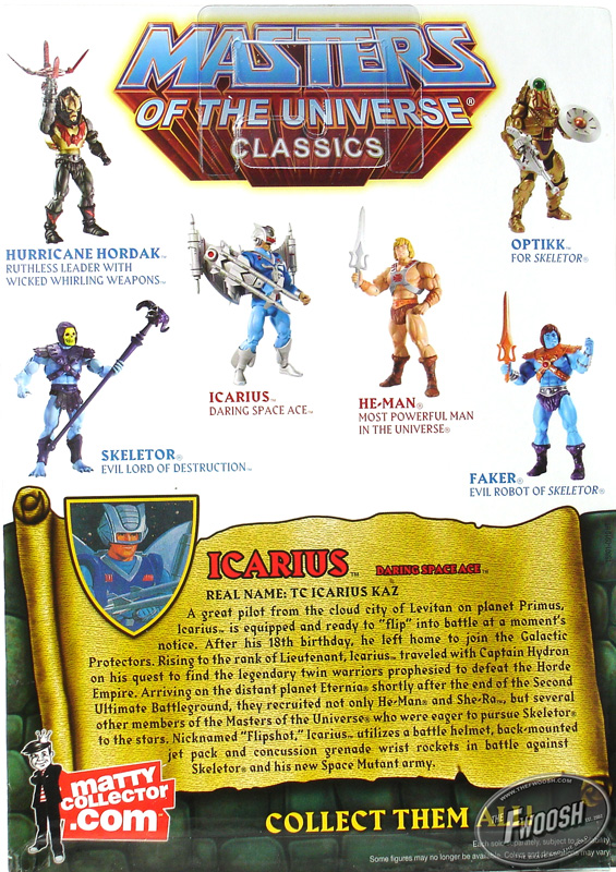 First Look – Masters of the Universe Classics Icarius