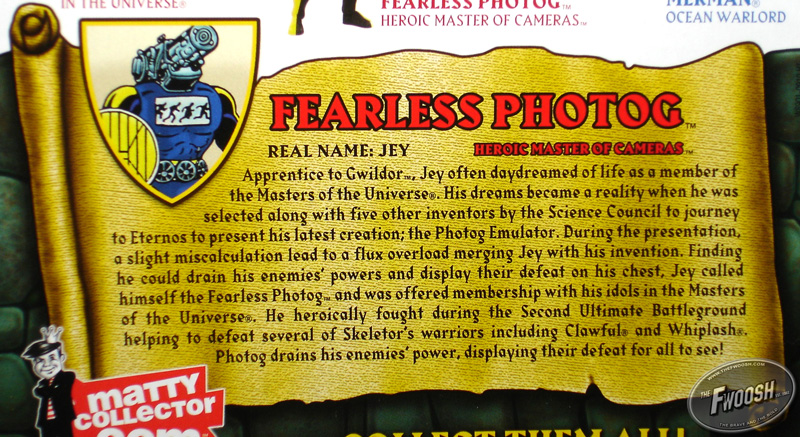 First Look – Masters of the Universe Classics Fearless Photog