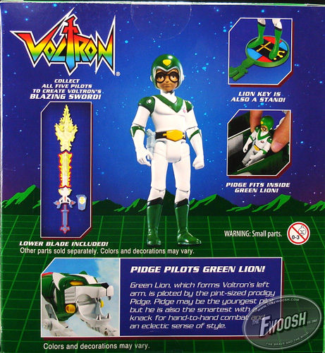 First Look – Voltron Green Lion and Pidge