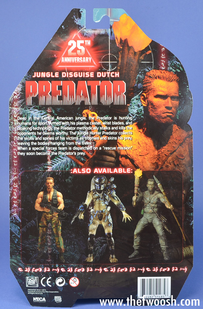 NECA – Predator wave 9 Jungle Encounter Dutch, Jungle Disguise Dutch ...