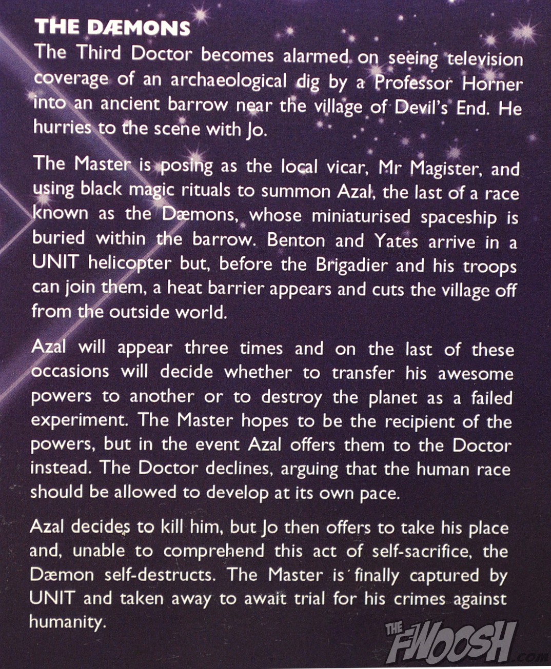 Doctor Who – The Dæmons Collector’s Set