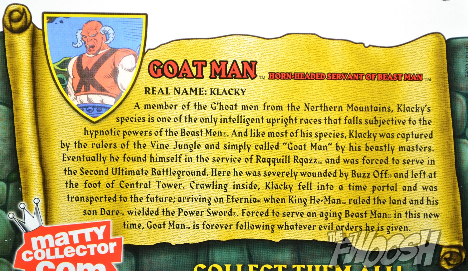 First Look – Masters of the Universe Classics Goat Man
