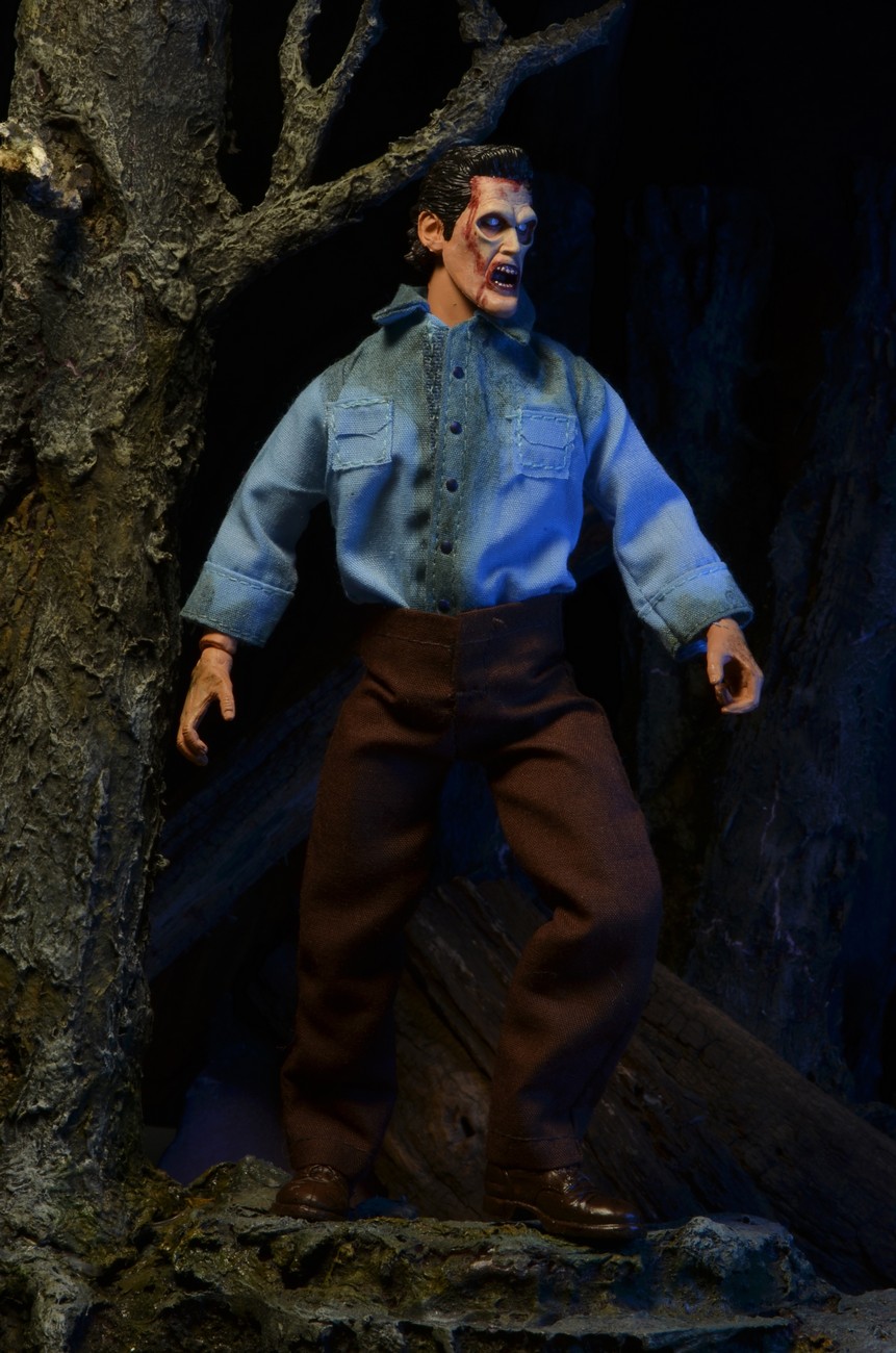 NECA- Evil Dead II Hero Ash and Deadite Ash Clothed Action Figures