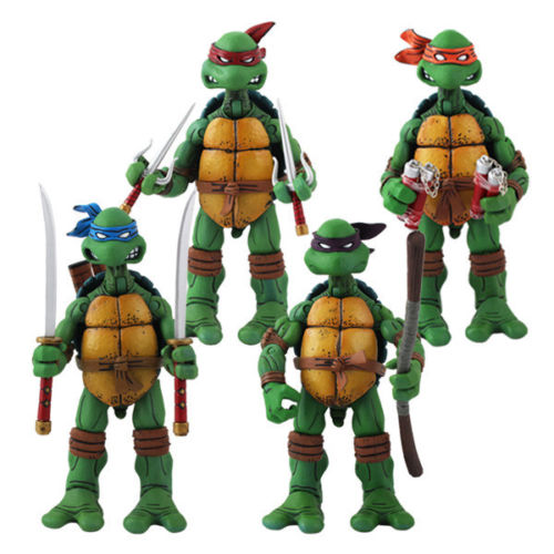 NECA Teenage Mutant Ninja Turtles Colored Bandanas Set