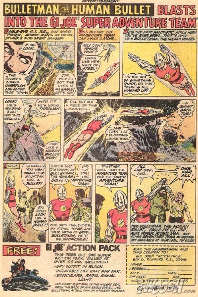 The Forgotten Heroes – GI Joe Adventure Team Bulletman!
