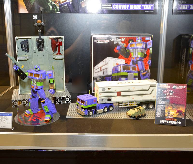 TakaraTomy Transformers Masterpiece Convoy Optimus Prime EVA Modes