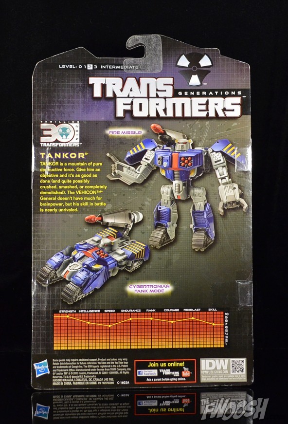 Hasbro – Transformers Generations: Tankor (Deluxe Class)