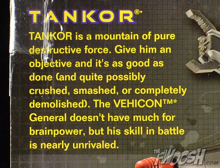 Hasbro – Transformers Generations: Tankor (Deluxe Class)