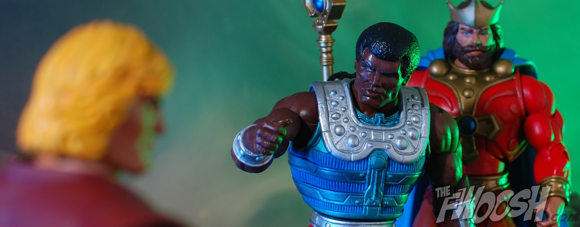 Jim Pansen Creations: Bruce Timm Style He-Man and Clamp Champ Head Sculpts