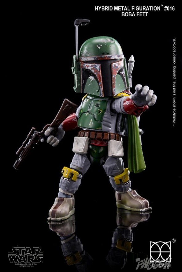Morning Rush: Hero Cross Hybrid Metal Figuration Boba Fett