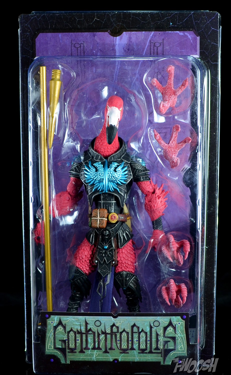 Four Horsemen Studios: Gothitropolis Ravens Flamingus and Minotaur the Duck