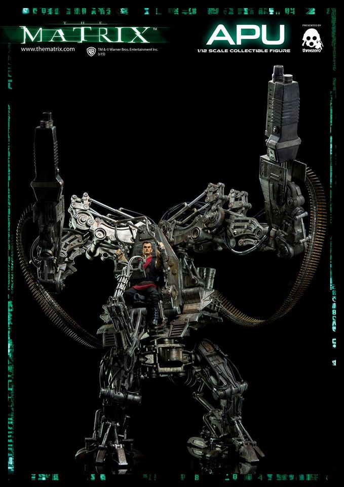 threezero: 6-inch Scaled Matrix APU – Fwoosh