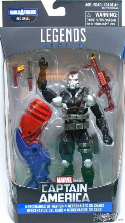 Hasbro: Marvel Legends Captain America Red Onslaught Series Scourge