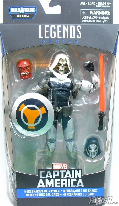 Hasbro: Marvel Legends Captain America Red Onslaught Series Taskmaster