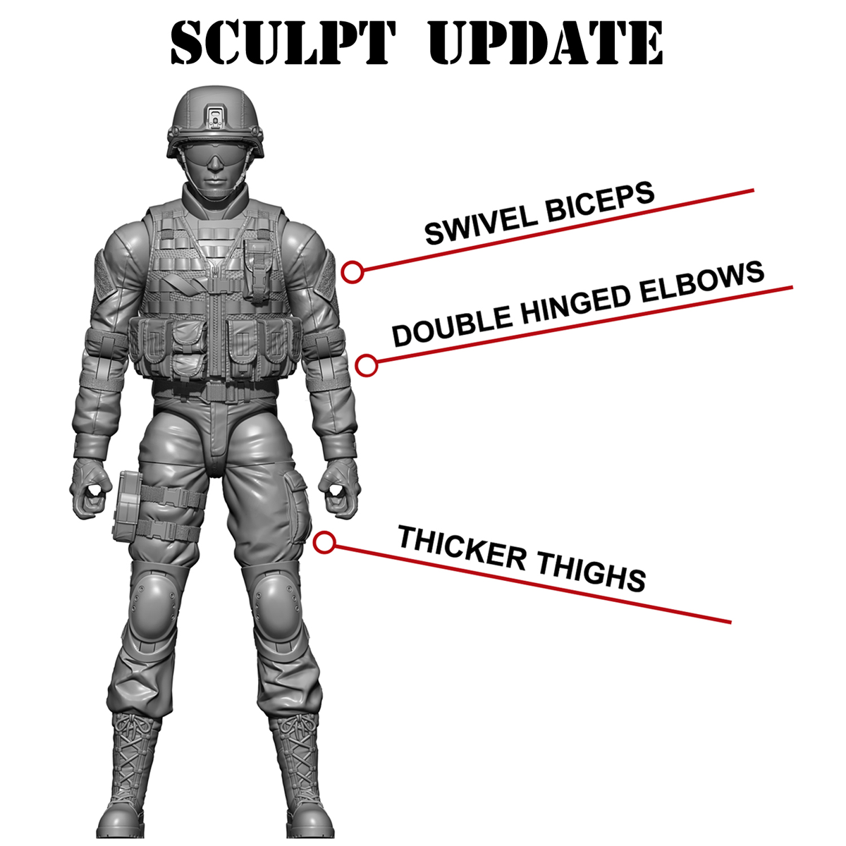 Army Alphas 6-inch Army-Builder Campaign is LIVE on Kickstarter