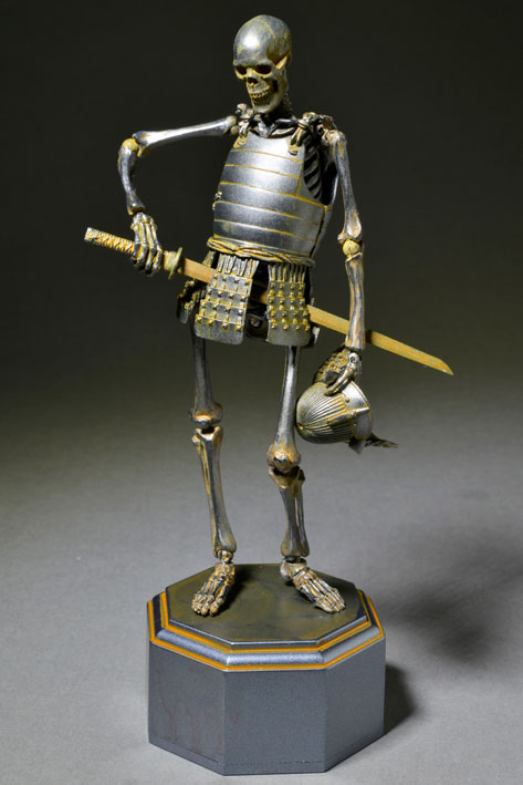 Kaiyodo: KT Project KT-009 Skeleton Musha Iron Rust Color