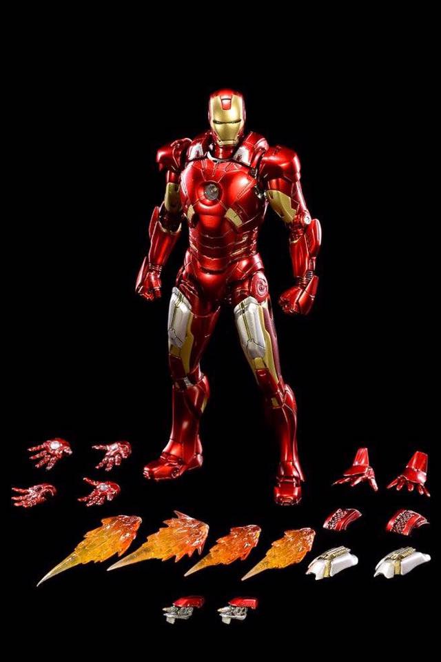 Comicave Studios: Iron Man Marks 7, 33, 39, and 43