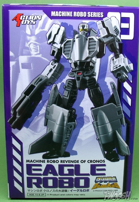 Action Toys: Machine Robo Eagle One, Rod Drill, and Battle Robo (GoBots ...