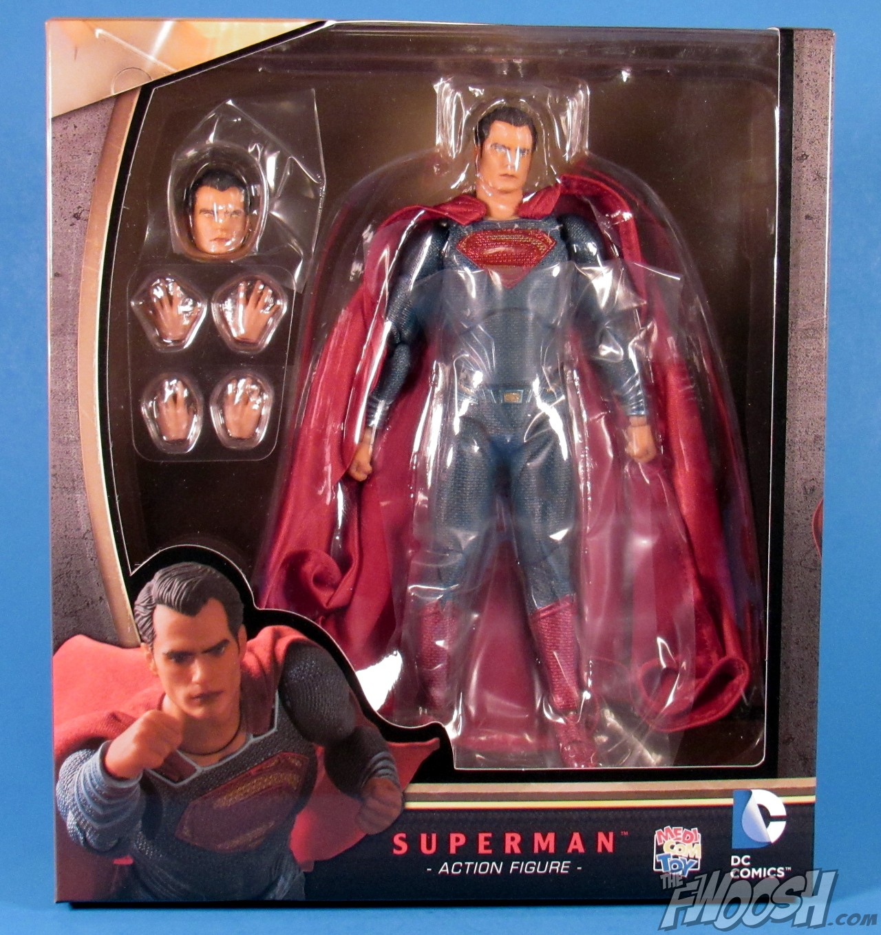 Medicom MAFEX DC Batman Versus Superman Superman Package