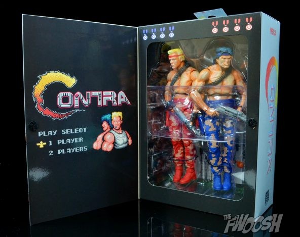 NECA: Player Select Contra Bill & Lance