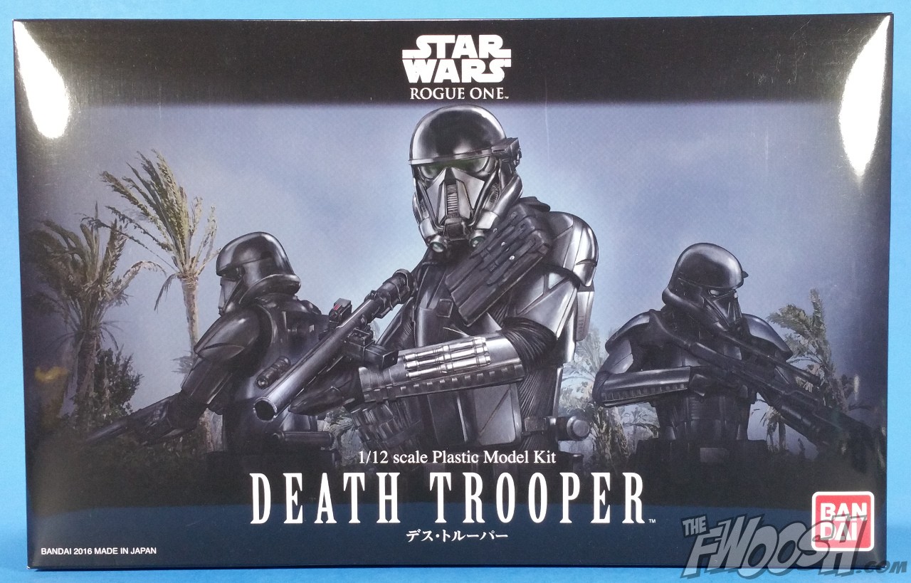 Bandai: Star Wars Death Trooper Model Kit Video and Quick Pics