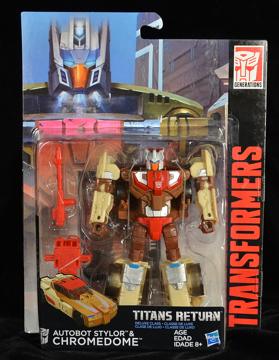 Hasbro: Transformers Titans Return Chromedome and Stylor