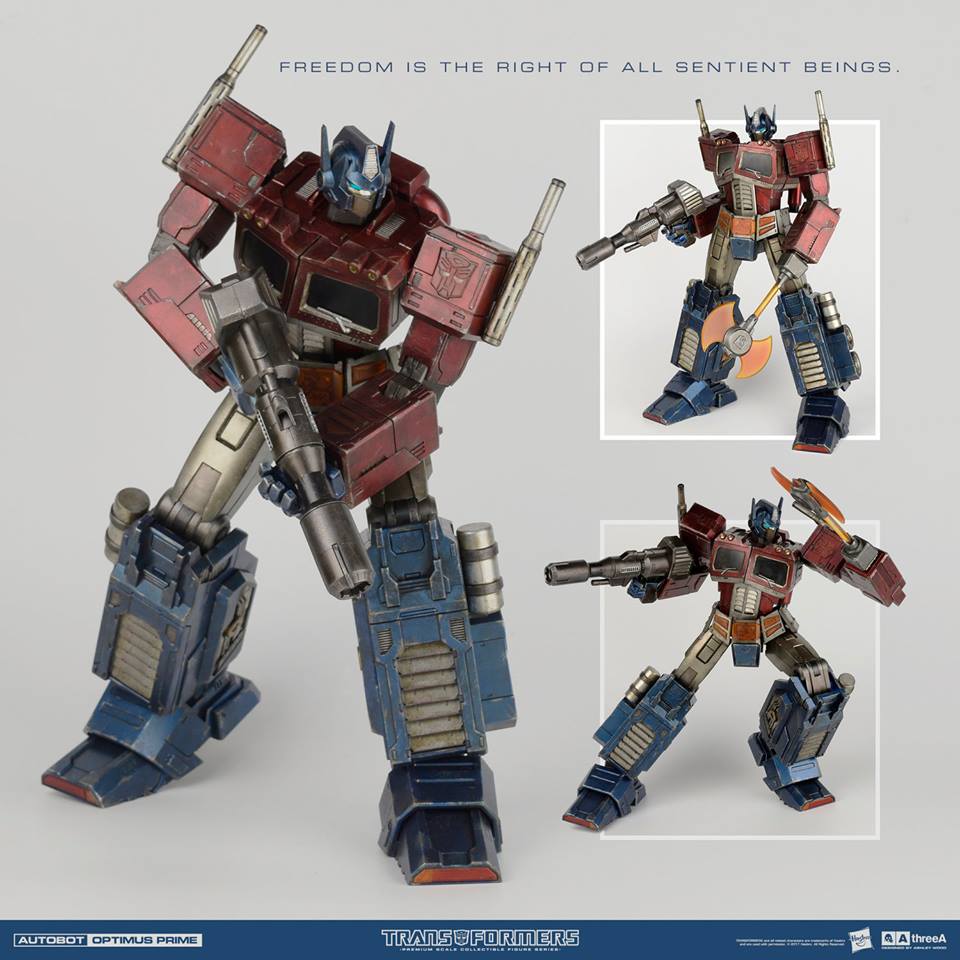 3A: Transformers G1 Optimus Prime Classic Edition