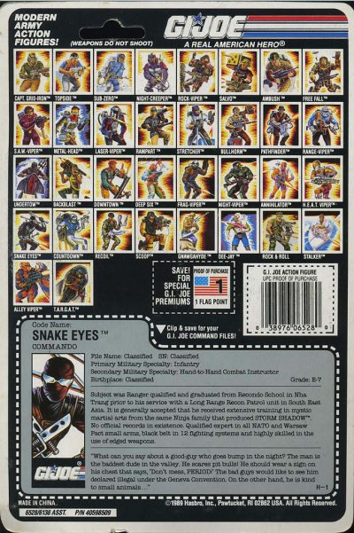 G.I. Joe Desires, Cardback Reminiscing, and Toy Aisle Discovery