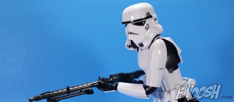 Bandai: 1:6 Scale Star Wars Stormtrooper Model Kit Video and Quick Pics