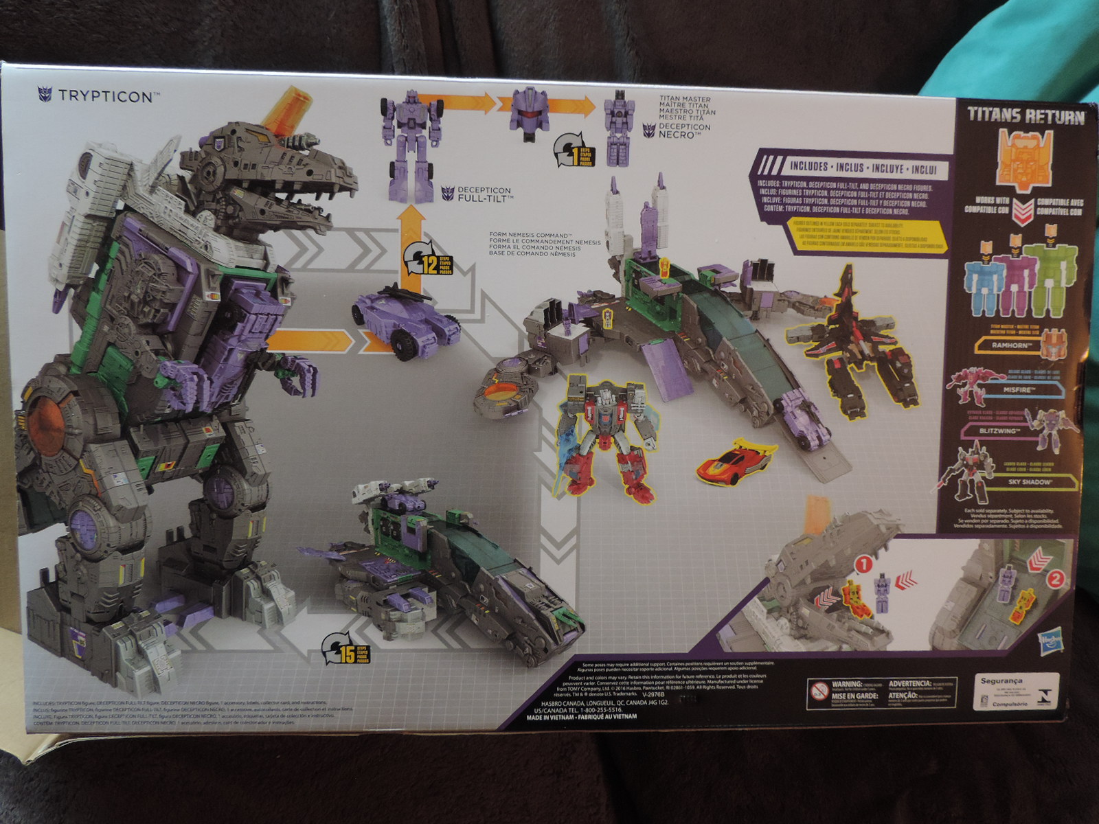 Hasbro: Transformers Titans Return Trypticon