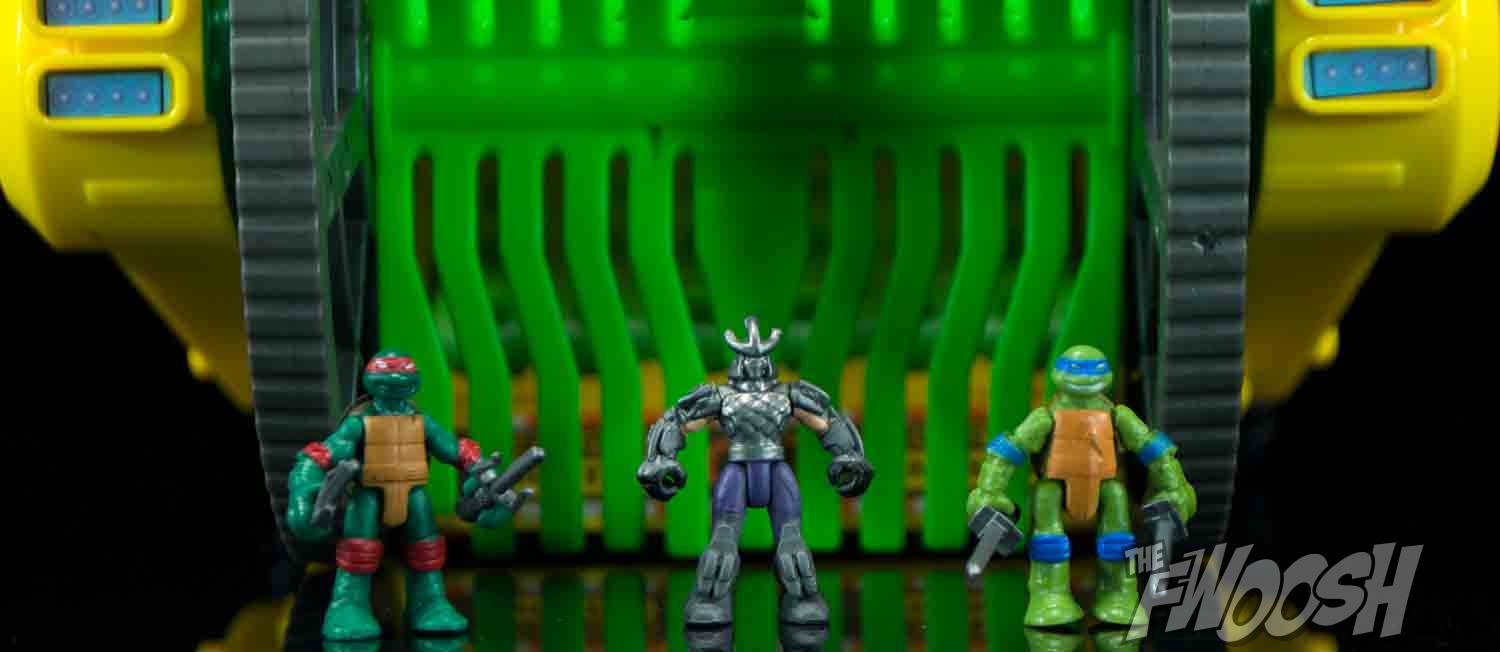 Playmates: Teenage Mutant Ninja Turtles Micro Mutant Sweeper Ops Playset