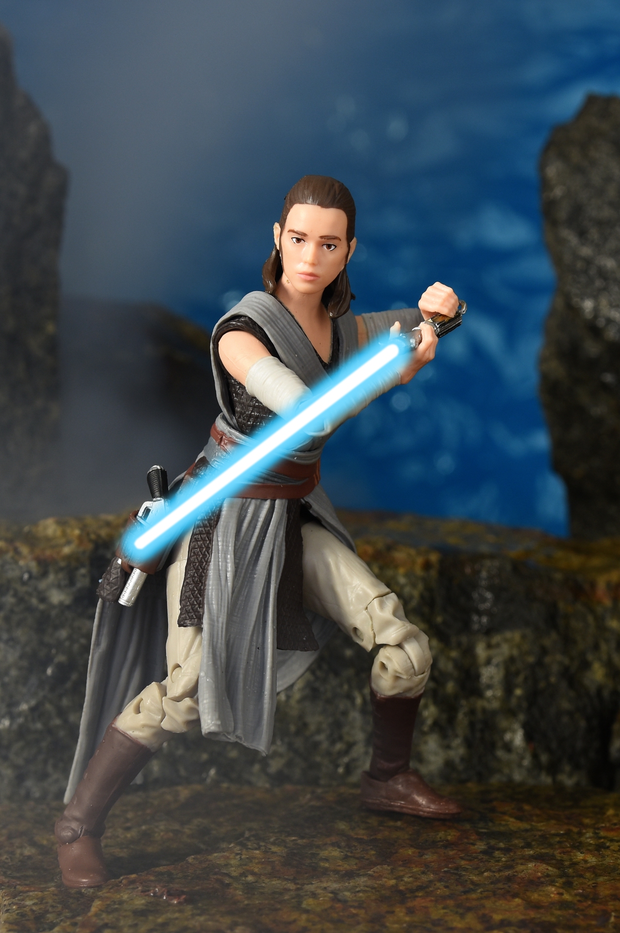 Hasbro: Black Series SDCC Rey and Luke