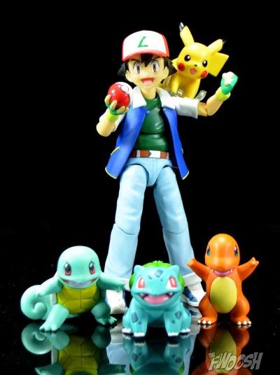 Bandai: S.H. Figuarts Pokémon Ash Ketchum and Team Rocket