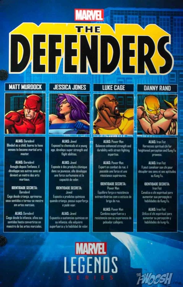 Hasbro: Marvel Legends Defenders Four-Pack