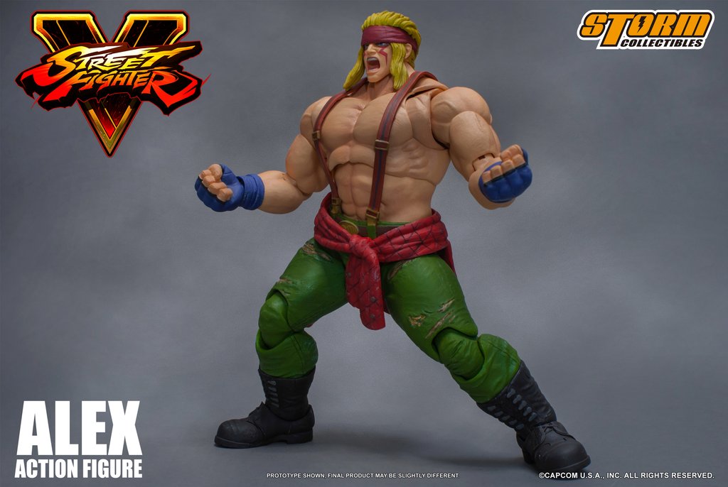 Storm Collectibles: Street Fighter V Alex Promotional Images and Pre ...