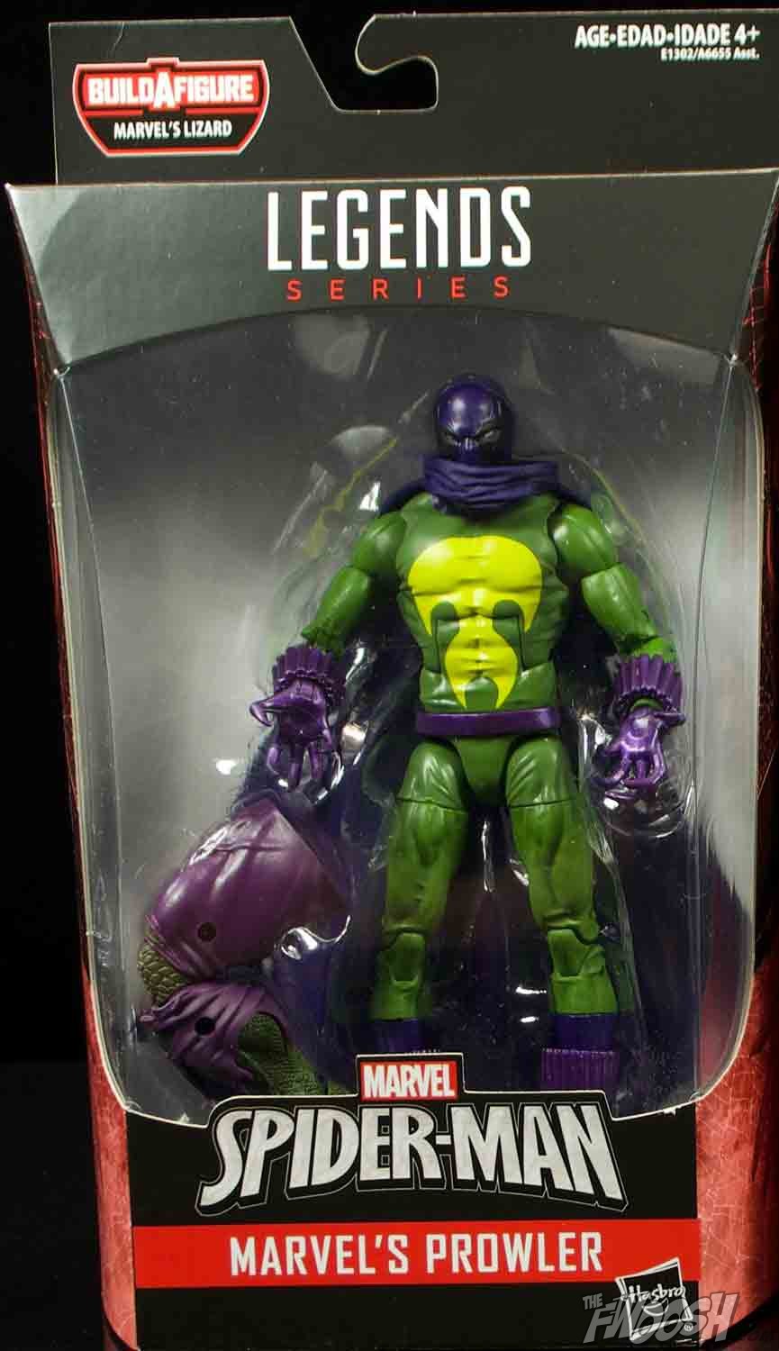 Hasbro: Marvel Legends Spider-Man Infinite Lizard Series Prowler and ...