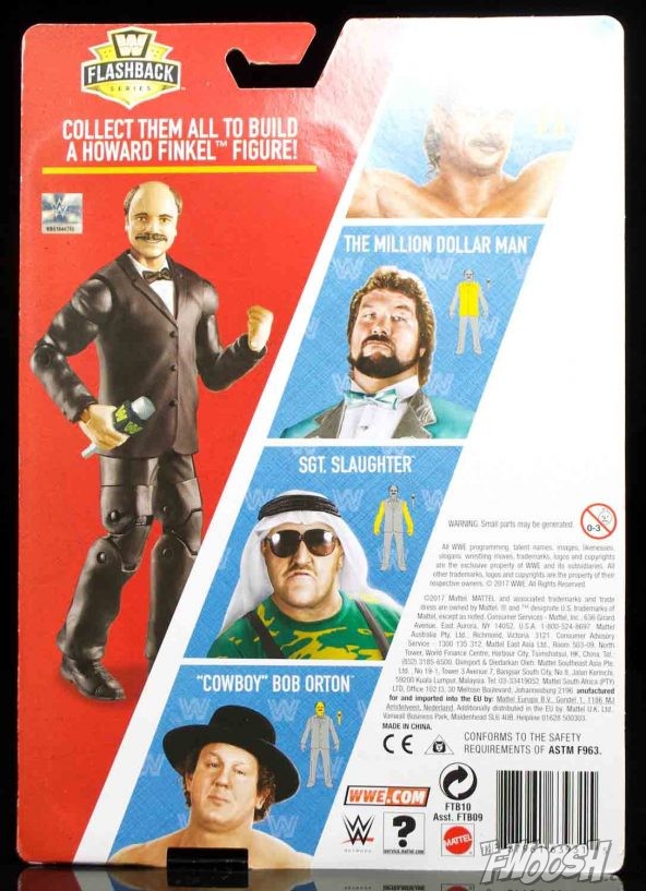 Mattel: WWE Flashback Howard Finkel Series