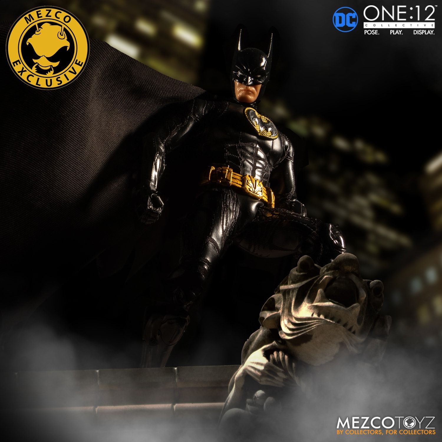 Mezco Exclusive One:12 Collective DC Batman: Sovereign Knight Onyx ...