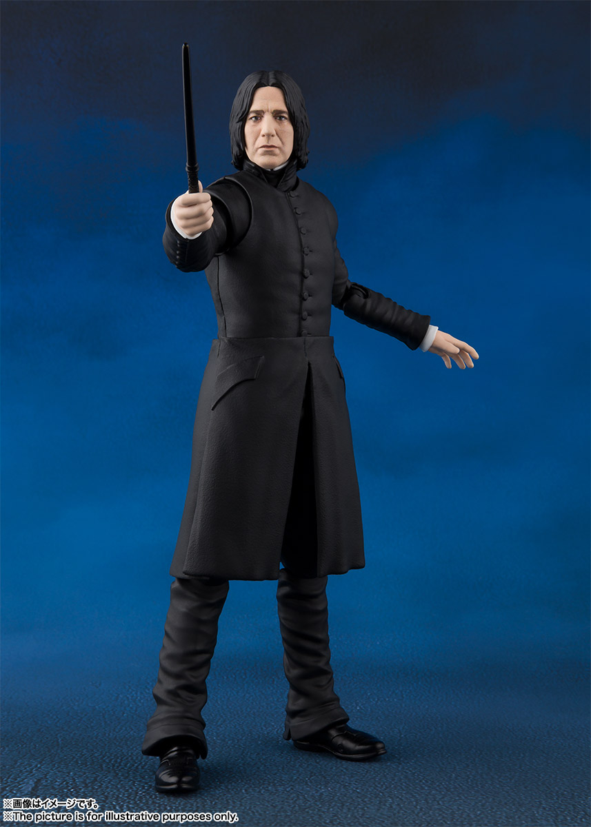 Bandai: S.H. Figuarts Harry Potter Severus Snape Promotional Images and ...