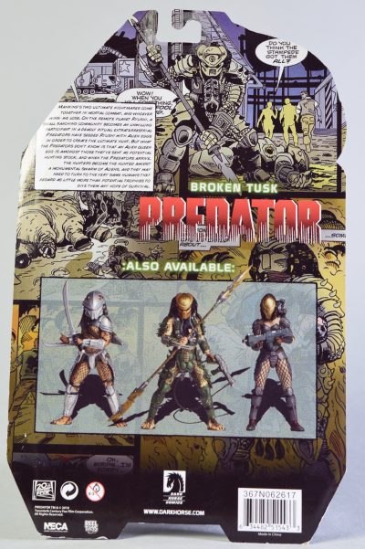 NECA: Aliens VS Predator Broken Tusk Predator