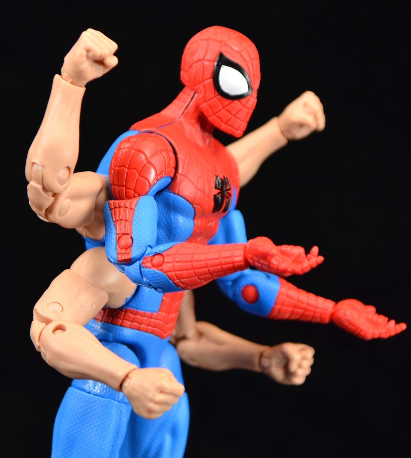 Hasbro-Marvel-Legends-Kingpin-review-Six-Arm-Spider-Man-arms