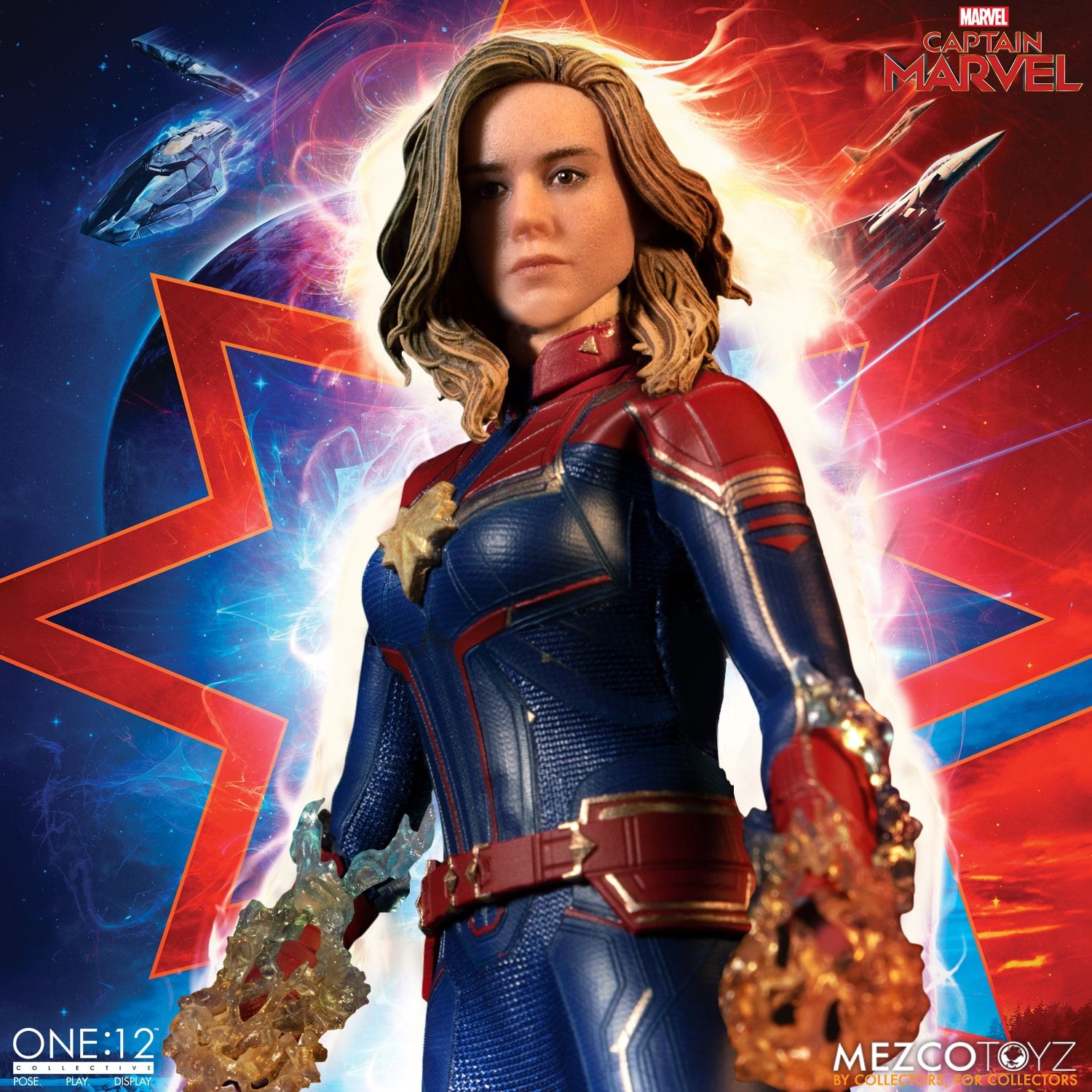 Mezco One:12 Collective Captain Marvel Promotional Images and Pre-Order ...