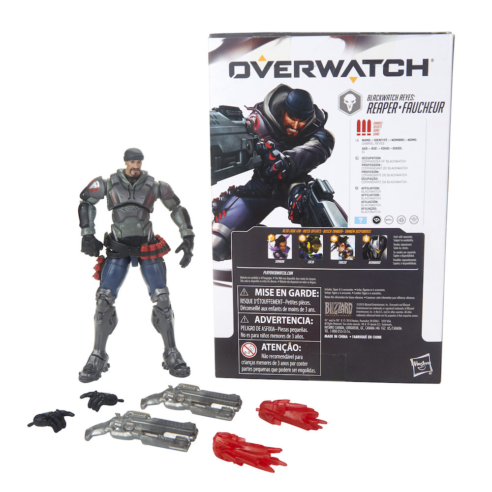 OVERWATCH ULTIMATES SERIES 6-INCH Figure Assortment – Blackwatch Reyes ...