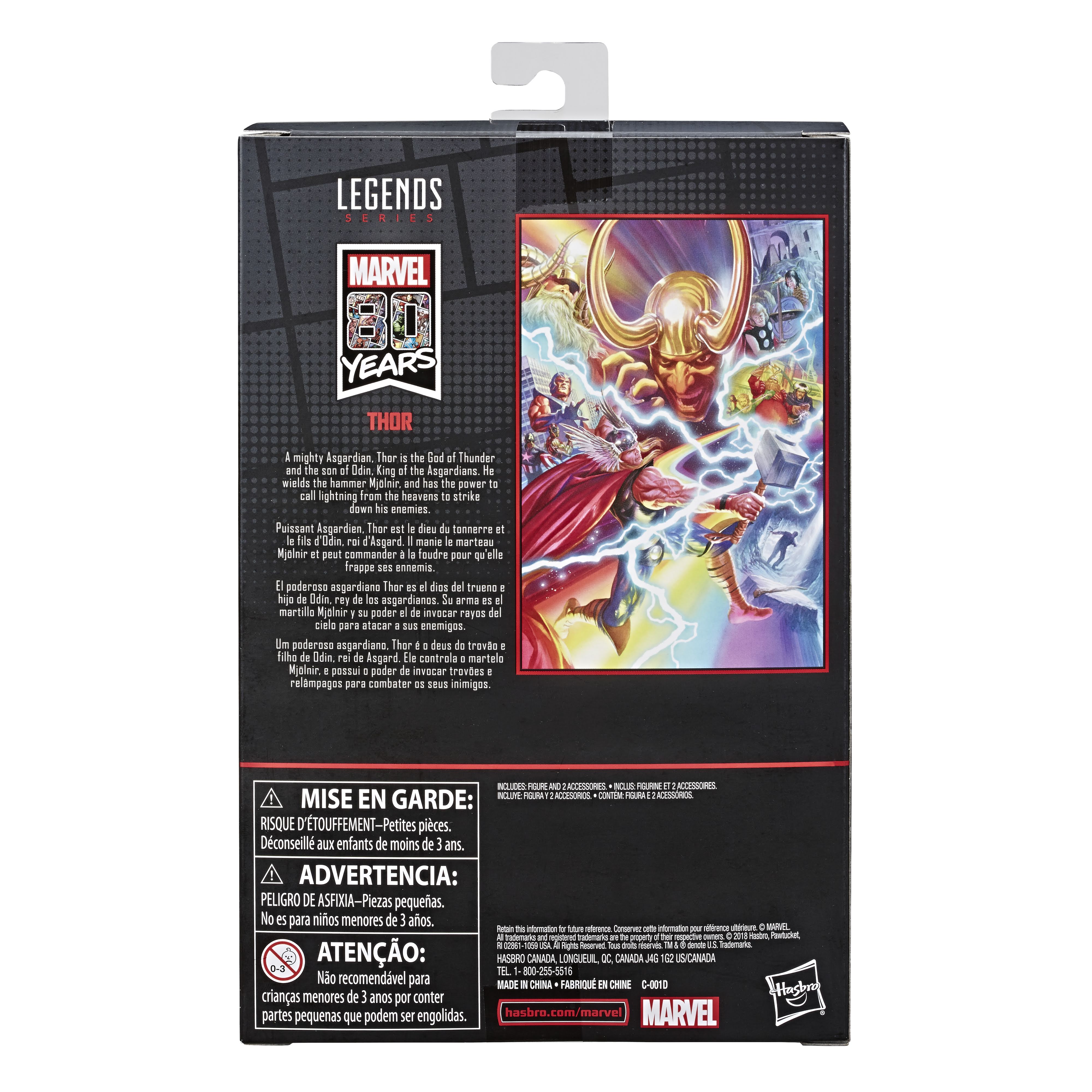 Hasbro: Marvel Legends 80th Anniversary Thor, Cap, Iron Man and 2-packs ...