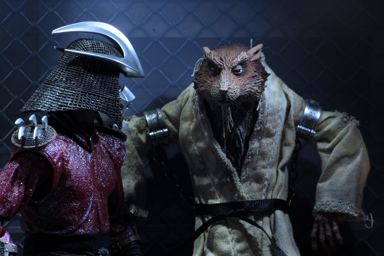 NECA: TMNT 1990 Movie “The Capture of Splinter” 4-Pack SDCC Exclusive